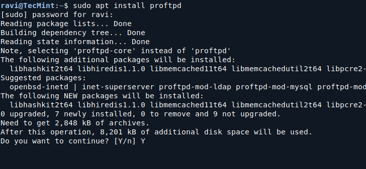 How To Install And Configure Proftpd Server On Ubuntudebian