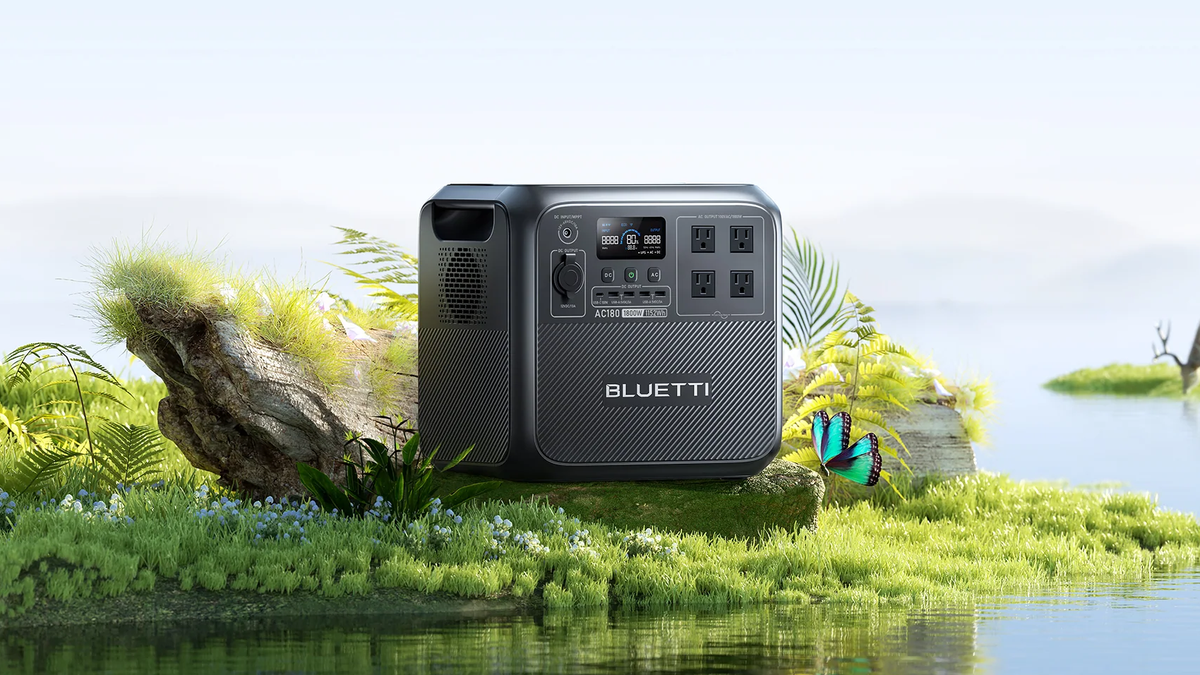 Amazon makes the 1.1kWh Bluetti AC180 power station cheaper than ever ... Amazon makes the 1.1kWh Bluetti AC180 power station cheaper than ever ...